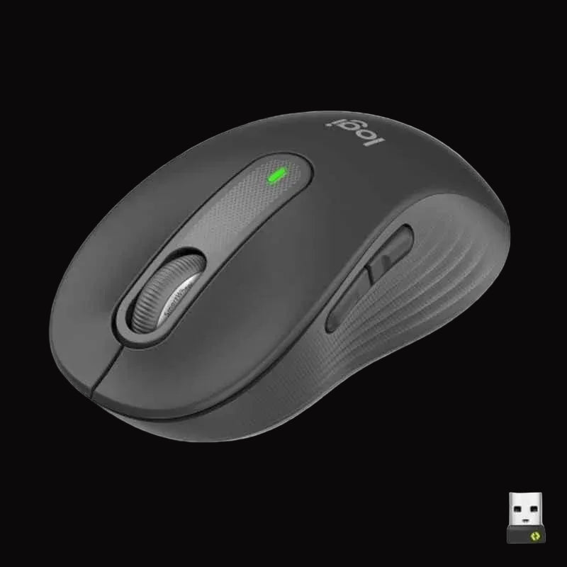Logitech Signature M650 Silent Wireless Mouse Large | Bluetooth | 1 ...